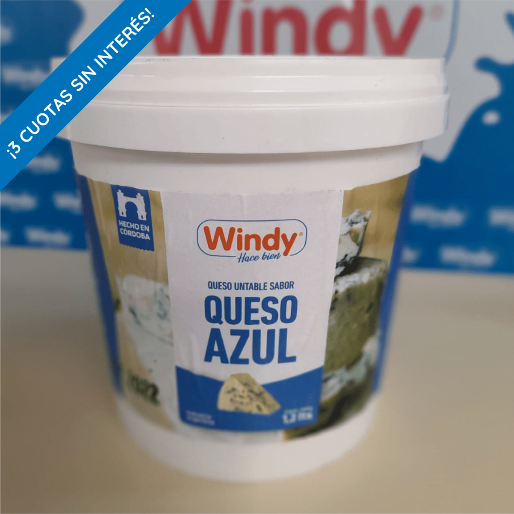Pasta de queso Azul x 1.2lts – Windy
